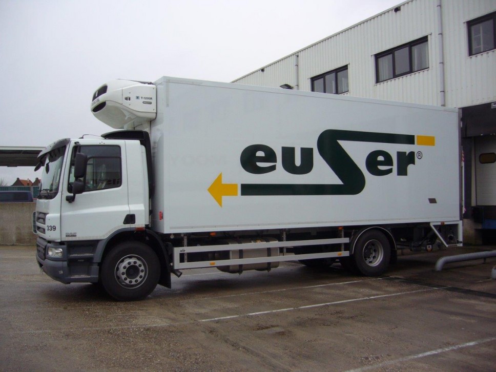 Koel/vries carrrosserieën geleverd aan Euser Transport - Bunk